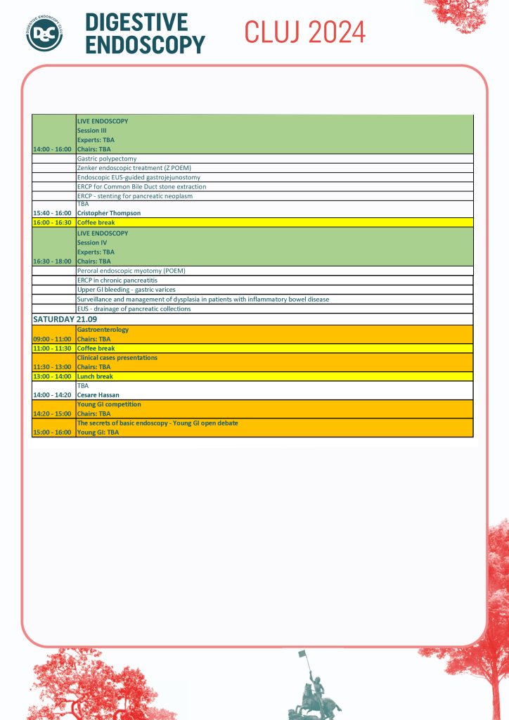 Program – Digestive Endoscopy 2025
